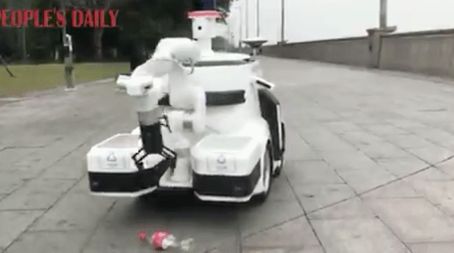 China Deploys Trash-Collecting Robots Amid Automation Wave | Zero Hedge